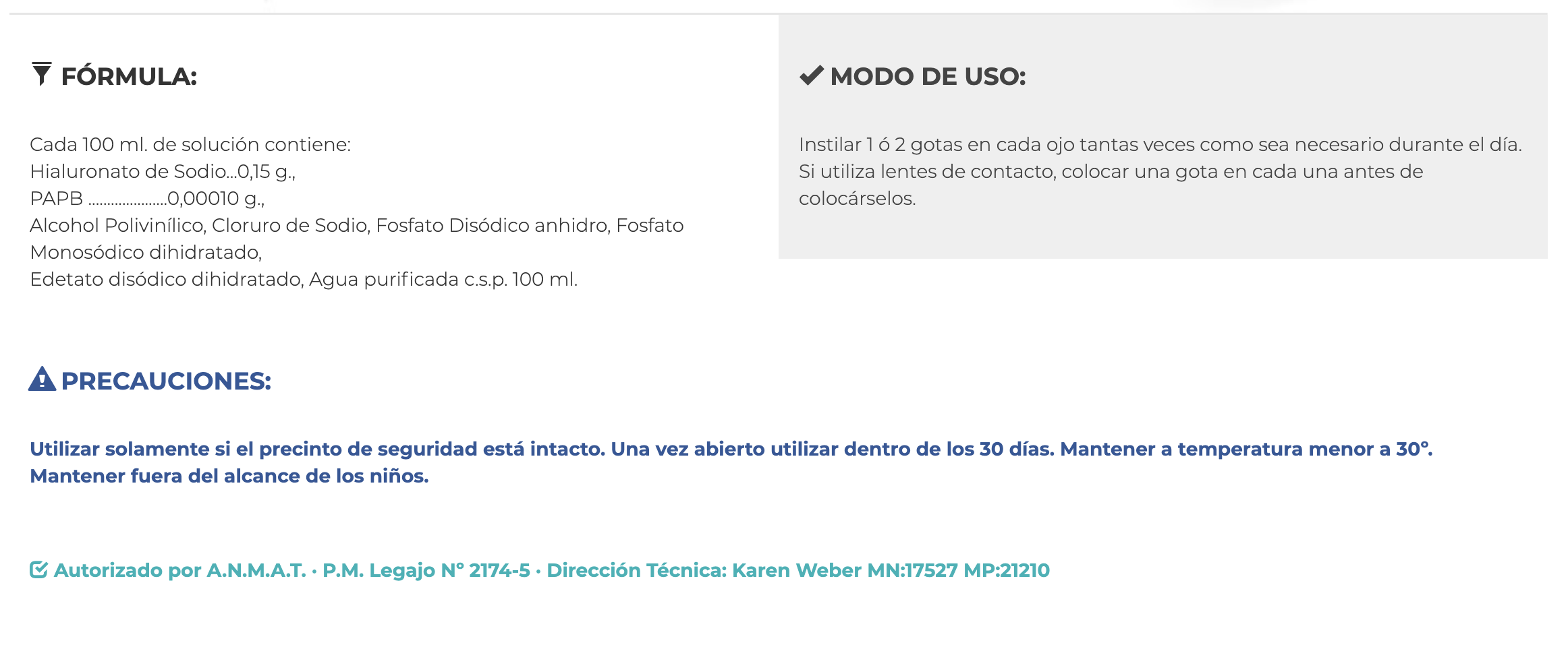 Productos - Laboratorios Poen